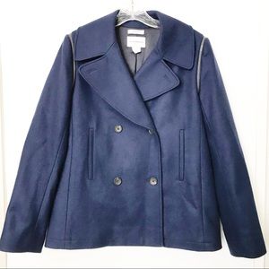 Club Monaco | Jackets & Coats | Club Monaco Navy Wool Blend Peacoat ...